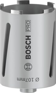 bosch 2608587328 bspf diamond core cutter, 107mm x 150mm x 7mm, silver