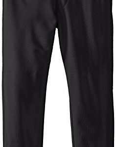 EASTON ZONE Softball Pant | Girl's | Medium | Black | 2020 |Low-Rise Waistband With Draw Cord, Set-In Back Pockets