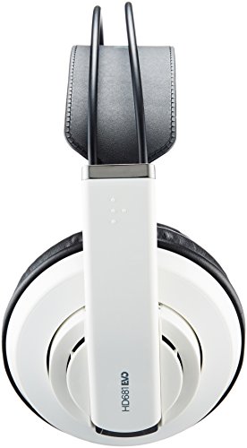 Superlux HD-681 EVO Professional Monitoring Headphones, White