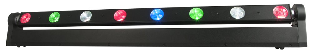 ADJ Products, Sweeper Beam Quad LED, Colored LED Beams with Sound Activated Pulse and Strobe SWE199