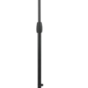 Gator Frameworks Standard Tripod Microphone Stand with Boom Arm, Adjustable Height, and Both 3/8" and 5/8" Adapters (GFW-MIC-2010)