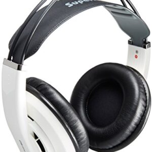 Superlux HD-681 EVO Professional Monitoring Headphones, White