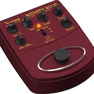 Behringer V-TONE ACOUSTIC DRIVER DI ADI21 Acoustic Amp Modeler/Direct Recording Preamp/DI Box