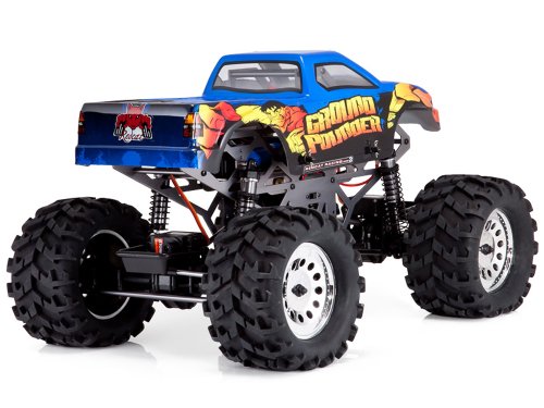 Redcat Racing Ground Pounder 1/10 Scale Electric Monster Truck with Ground Pounder Body