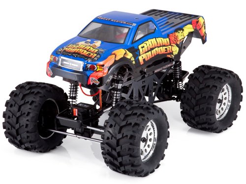 Redcat Racing Ground Pounder 1/10 Scale Electric Monster Truck with Ground Pounder Body