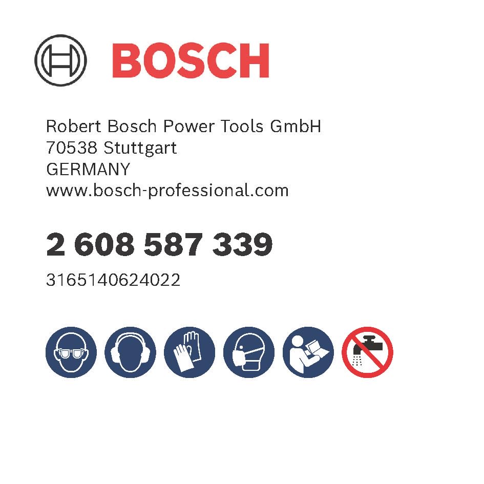 Bosch 2608587339 G 1/2-Inch 52/150/7 mm Diamond Dry Core Cutter with 4 Segments