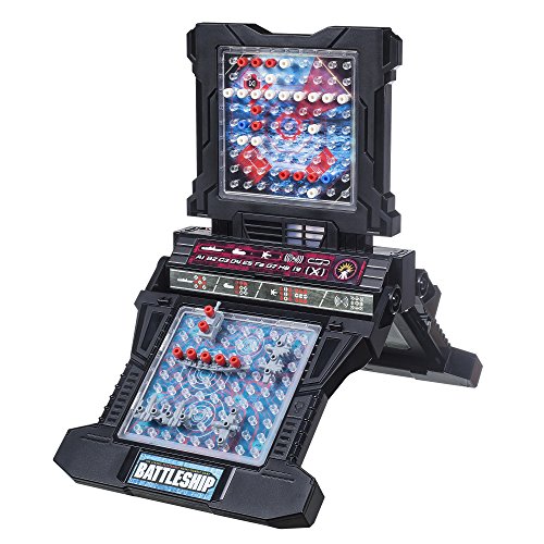 Hasbro Gaming Battleship Electronic Board Game, Strategy Board Games for Kids, Family Games for 1-2 Players, Electronic Battle Games, Ages 8 and Up