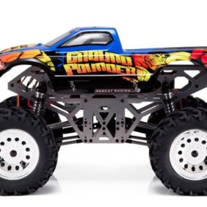 Redcat Racing Ground Pounder 1/10 Scale Electric Monster Truck with Ground Pounder Body