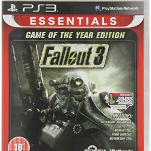 Fallout 3 Game Of The Year Essentials Sony Playstation 3 PS3 Game