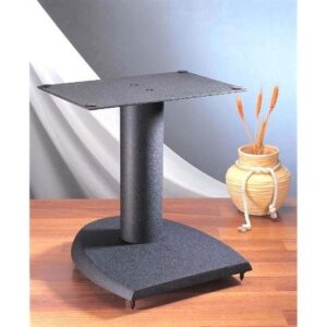 lomenticsvti manufacturing dfc 13 in. h, iron center channel speaker stand - black