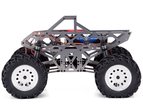 Redcat Racing Ground Pounder 1/10 Scale Electric Monster Truck with Ground Pounder Body