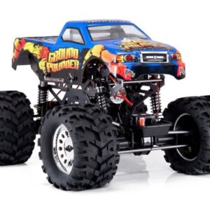 Redcat Racing Ground Pounder 1/10 Scale Electric Monster Truck with Ground Pounder Body