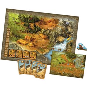 Stone Age Board Game - Engaging Worker Placement Strategy for Civilization Building! Fun Family Game for Kids and Adults, Ages 10+, 2-4 Players, 60-90 Minute Playtime, Made by Z-Man Games