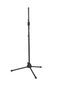 gator frameworks standard tripod microphone stand with adjustable height and both 3/8" and 5/8" adapters (gfw-mic-2000)