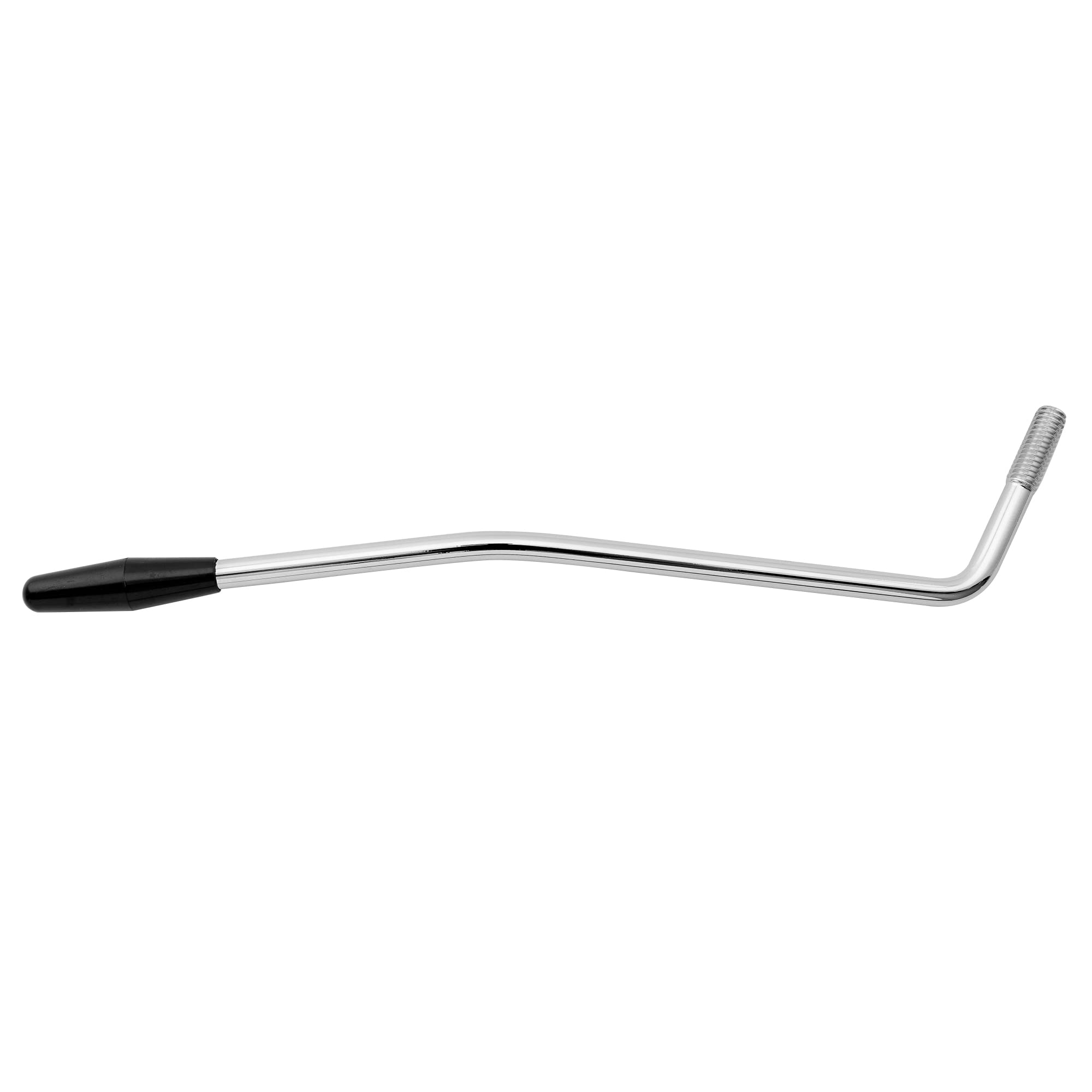 Musiclily 6mm Thread Tremolo Arm Whammy Bar for Strat Style Electric Guitar, Chrome with Black Tip