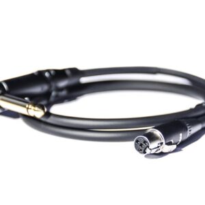 L6C-R Premium Replacement Cable for Line 6 Relay G50, G55, G90, AKG, & Shure Wireless Systems - Gold Right Angle