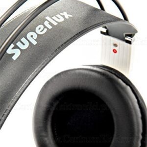 Superlux HD-681 EVO Professional Monitoring Headphones, White