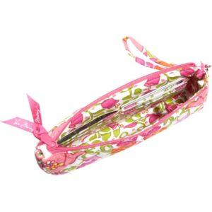 Vera Bradley Pushlock Wristlet (Cocoa Moss)