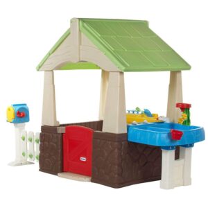 little tikes deluxe home and garden playhouse