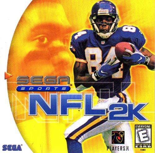 NFL 2K Dreamcast Instruction Booklet (Sega Dreamcast Manual ONLY - NO GAME) Pamphlet - NO GAME INCLUDED