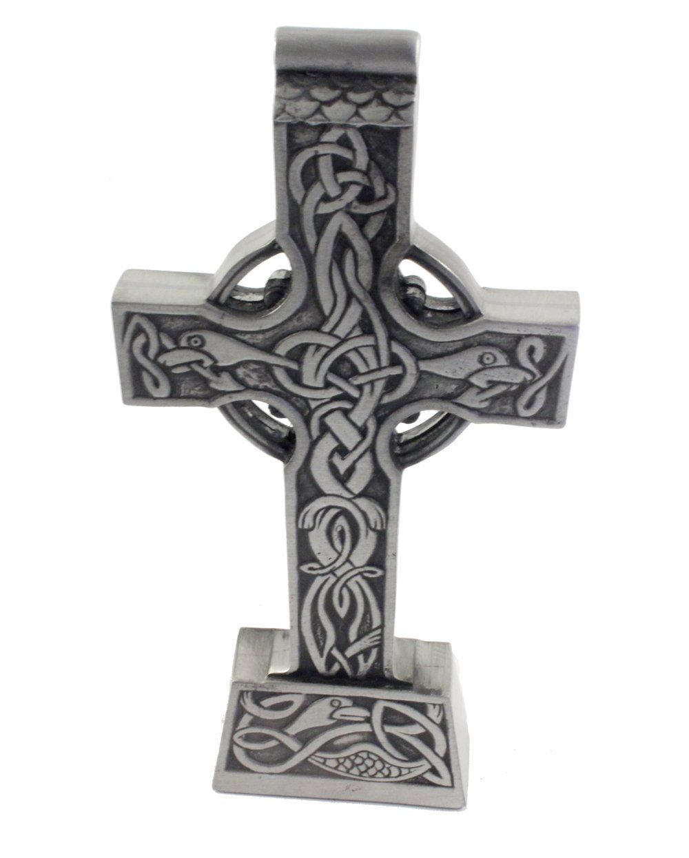 Standing Celtic Cross Pewter Home Decor Made in Ireland