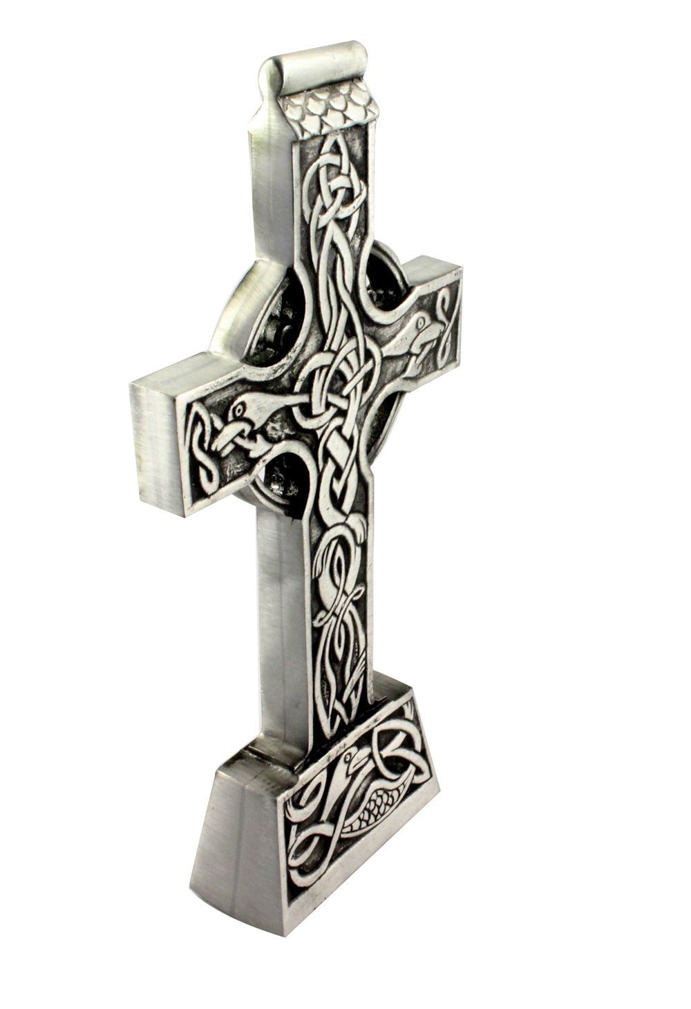 Standing Celtic Cross Pewter Home Decor Made in Ireland