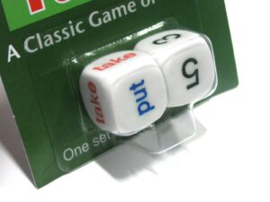 put and take 16 mm dice