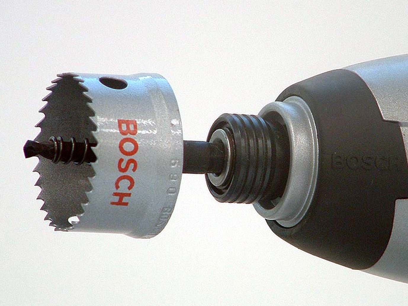 Bosch BMH-022BAT Bimetal Hole Saw (Hexagonal Shank) 0.9 inch (22 mm) Diameter