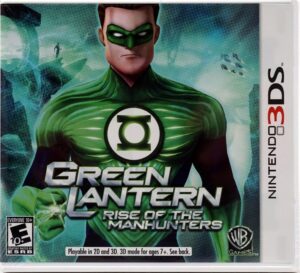 warner brothers green lantern: rise of the manhunters (nintendo 3ds) for nintendo 3ds for age - 10 and up (catalog category: nintendo 3ds / action )