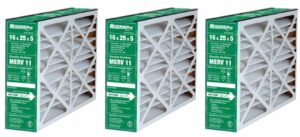 3-pk reservepro 4511 air filter - 16x25x5- actual size= 15 5/8 x 24 3/16 x 4 15/16- measure carefully before ordering !