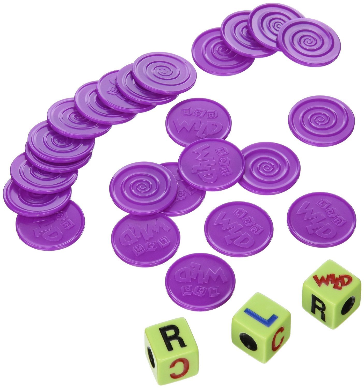 George and Company GEO0723 LCR (R) Wild Dice Game