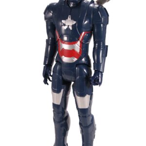 Marvel Iron Man 3 Titan Hero Series Avengers Initiative Movie Series Iron Patriot Action Figure, 12-Inch