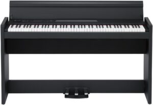 korg lp380-88 - key digital piano, black