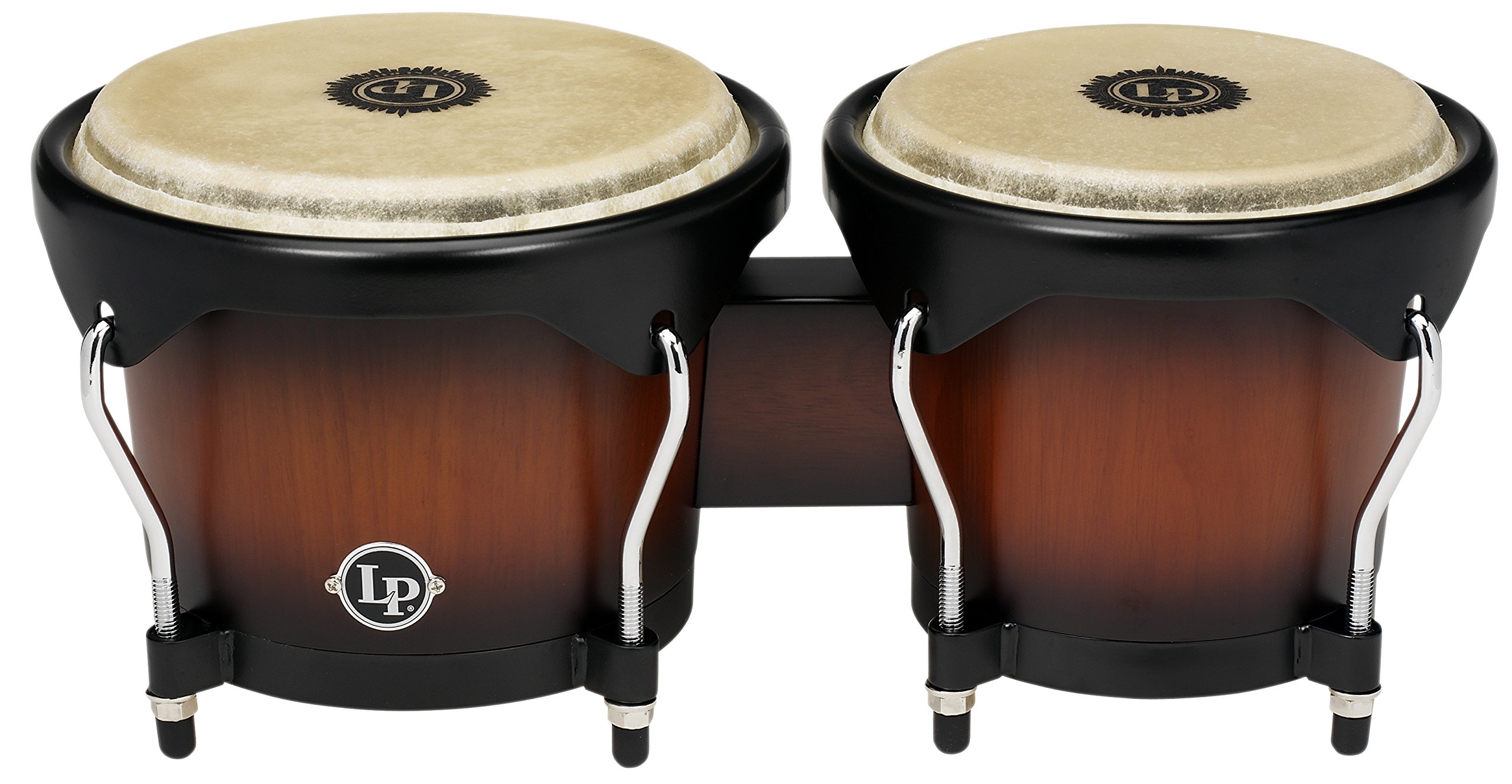 Latin Percussion LP601NY-VSB LP City Wood Bongos - Vintage Sunburst