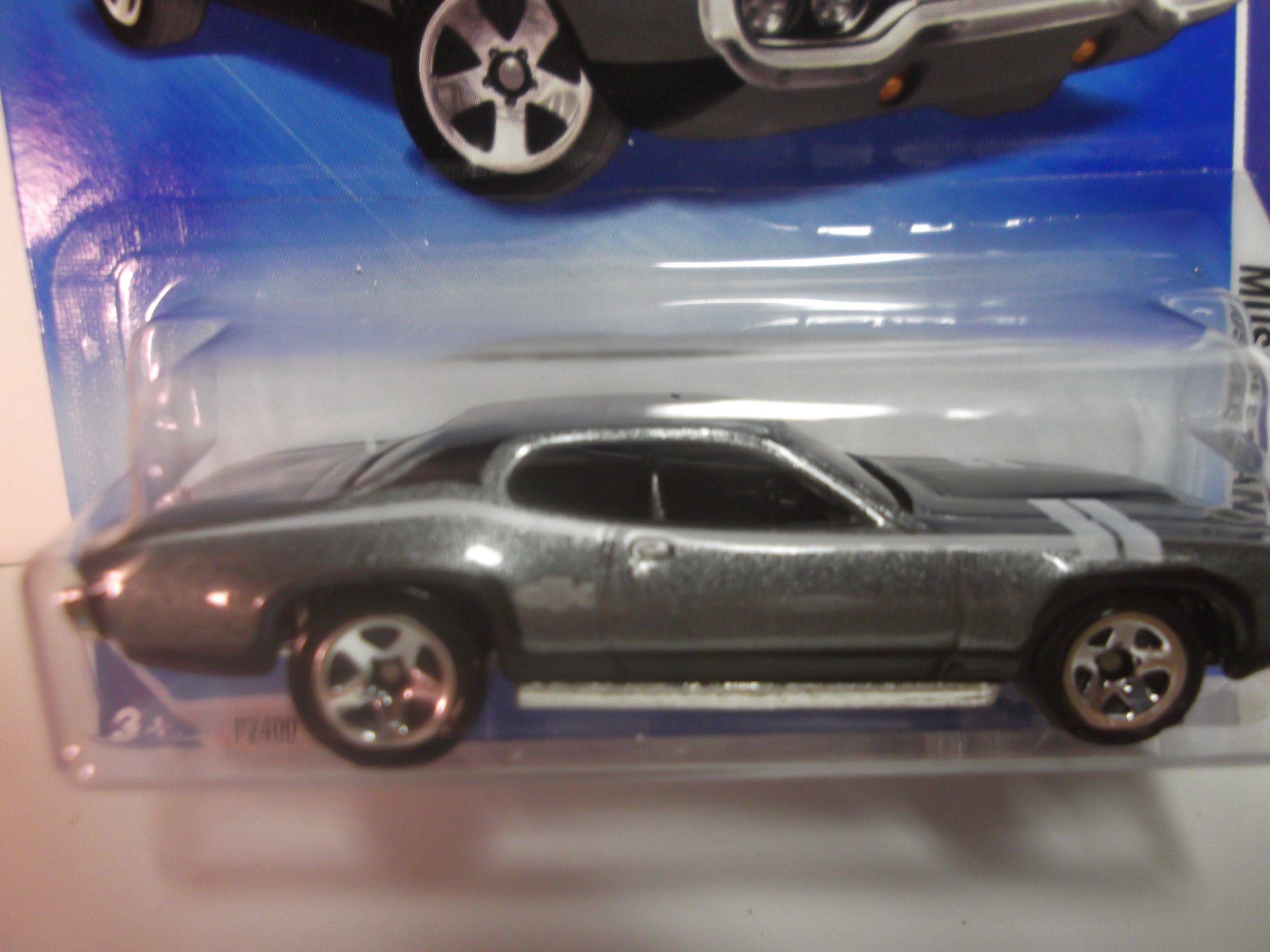 Hot Wheels Gray 71 1971 Plymouth Gtx Muscle Mania 2009 4