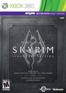 the elder scrolls v: skyrim - legendary edition, xbox 360