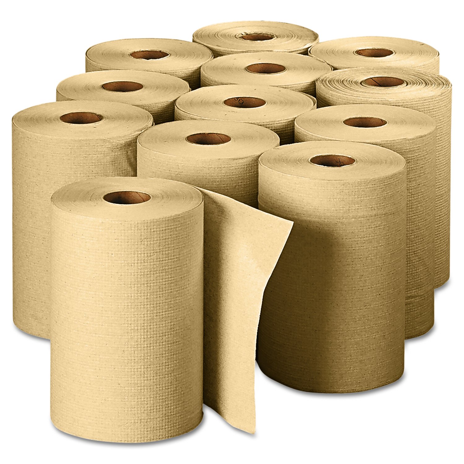 Georgia Pacific Professional 26401 Nonperforated Paper Towel Rolls, 7 7/8 x 350ft, Brown (Case of 12 Rolls)