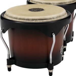 Latin Percussion LP601NY-VSB LP City Wood Bongos - Vintage Sunburst