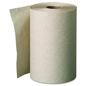 georgia pacific professional 26401 nonperforated paper towel rolls, 7 7/8 x 350ft, brown (case of 12 rolls)