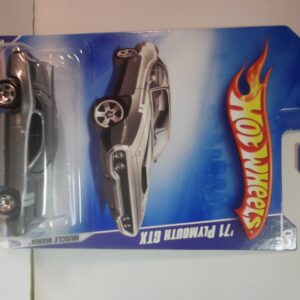 Hot Wheels Gray 71 1971 Plymouth Gtx Muscle Mania 2009 4