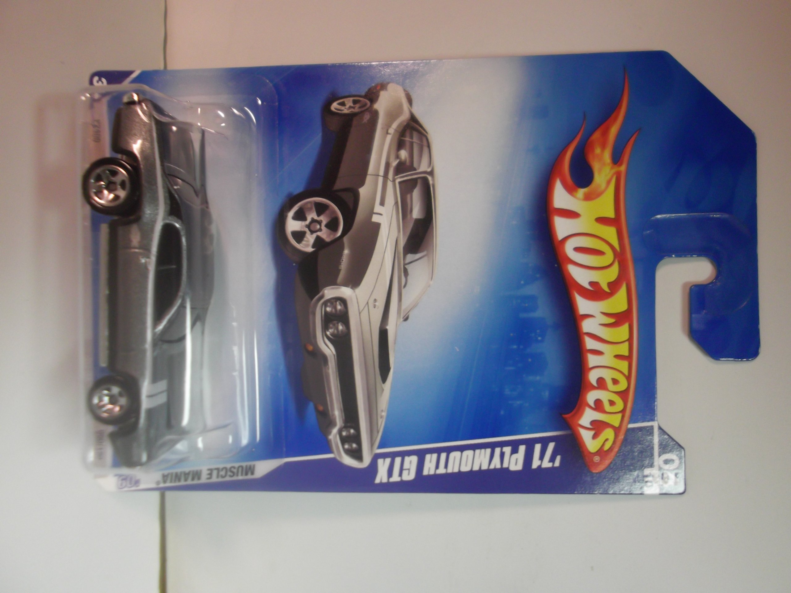 Hot Wheels Gray 71 1971 Plymouth Gtx Muscle Mania 2009 4