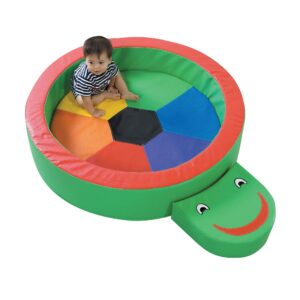 Children's Factory Lollipop Play Yard,Kids Indoor Playground, Rainbow Play Mat for Classrooms, Daycares, Preschools