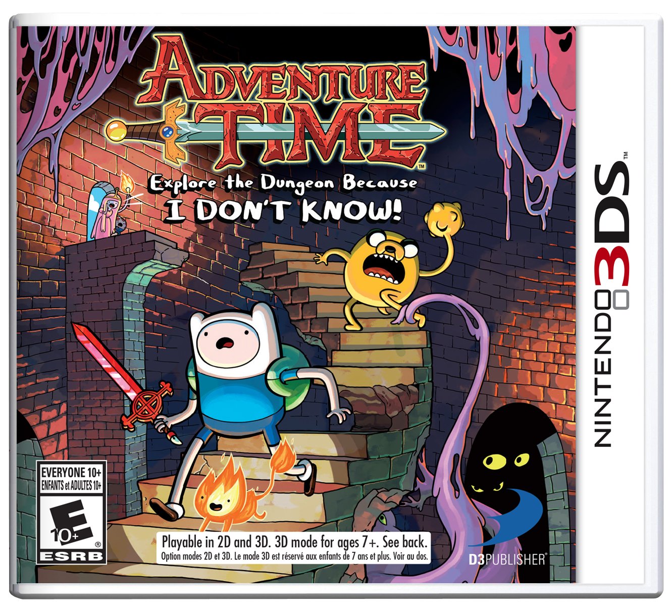 Adventure Time: Explore the Dungeon Because I DON'T KNOW! 3DS