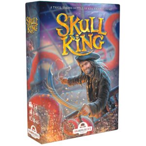 grandpa beck's games skull king - the ultimate pirate trick taking card game | from the creators of cover your assets | 2-8 players ages 8+