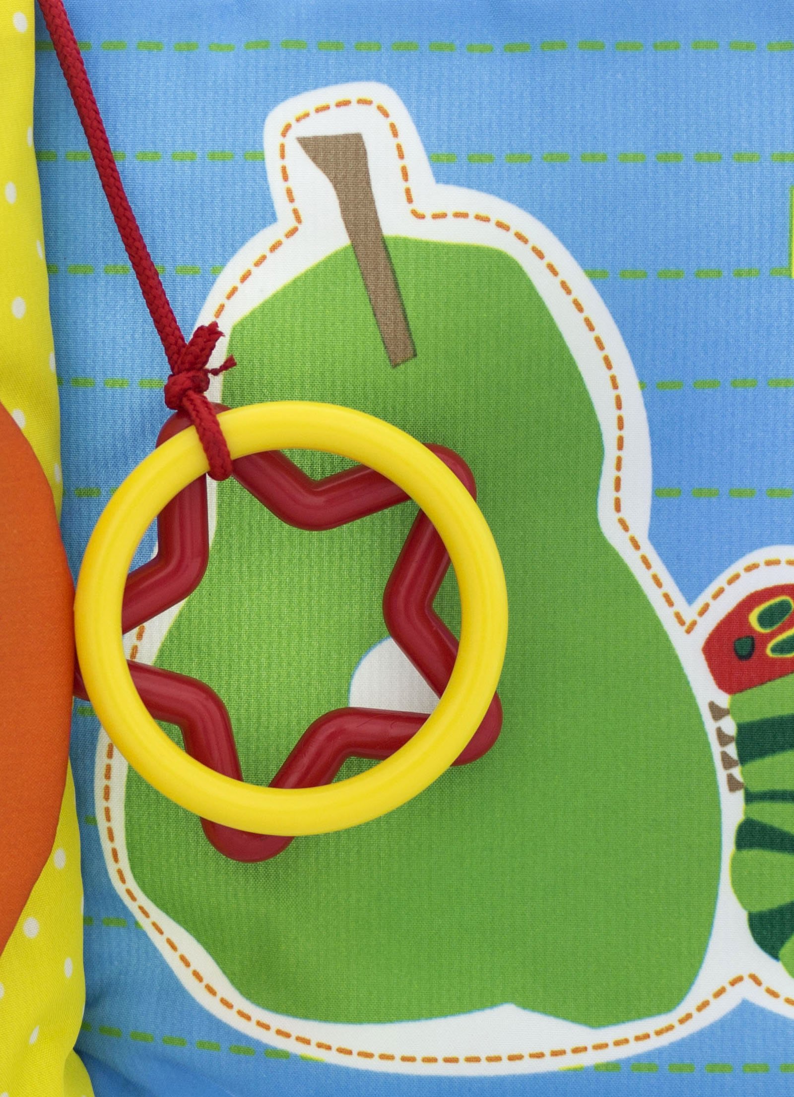 World of Eric Carle, The Very Hungry Caterpillar Fun Foods Soft Book Teether