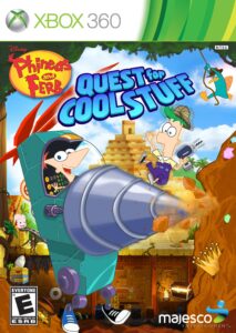 phineas and ferb: quest for cool stuff - xbox 360