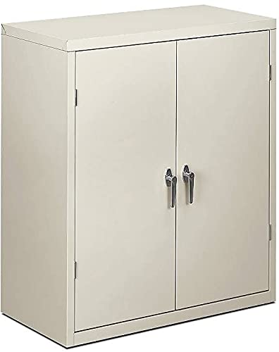 HON SC1842Q Assembled Storage Cabinet, 36w x 18-1/4d x 41-3/4h, Light Gray