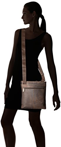 Visconti 16111 Cross Body Bag, Oil Brown, One Size