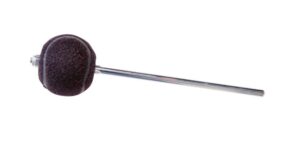 zjtl kat percussion kt-tbb silent strike bass drum beater, black,silver