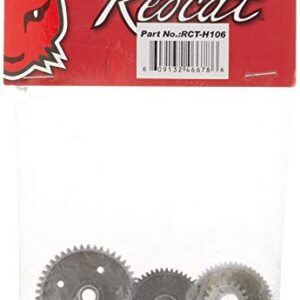 Redcat Racing RCT-H106 Steel Gear Set with 10T Pinion, 4 Gears (1-Set Needed for Each Axle)